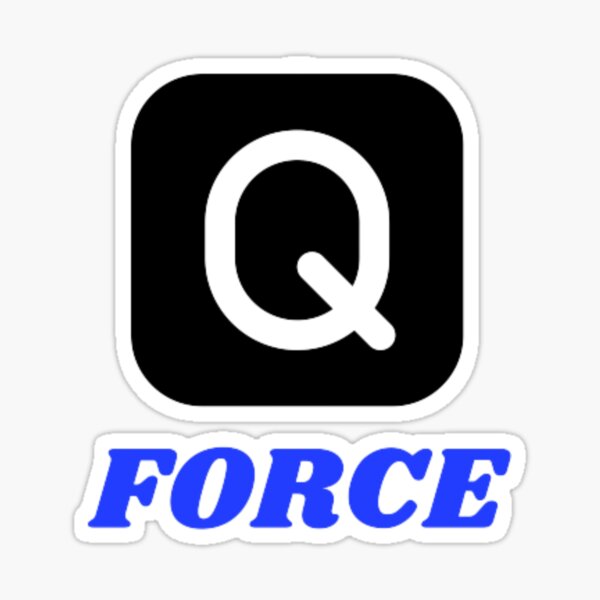 "Q Force Logo" Sticker for Sale by AShub | Redbubble