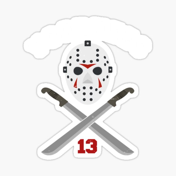 "Jason Voorhees - Friday the 13th" Sticker for Sale by NikolajLehmann ...