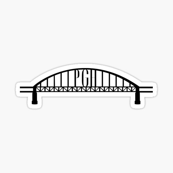 Pittsburgh Bridge Stickers | Redbubble