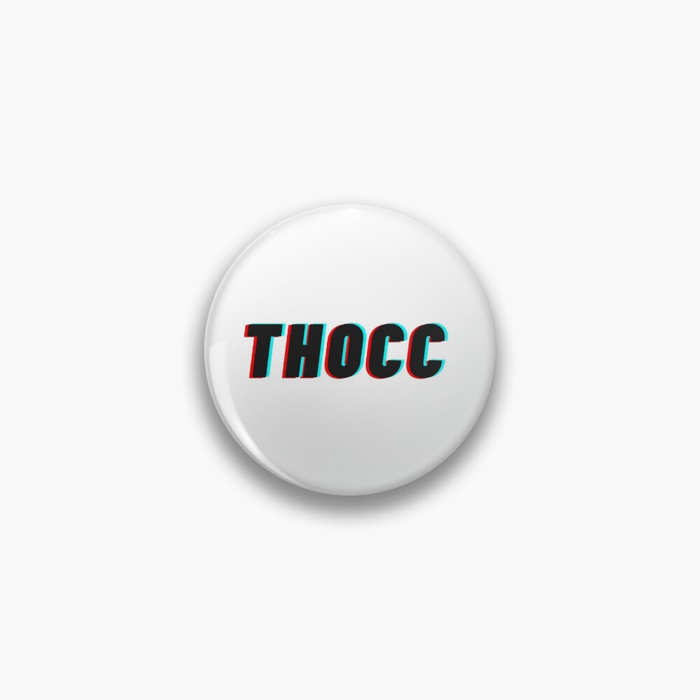 "THOCC " Sticker for Sale by kohai-club | Redbubble