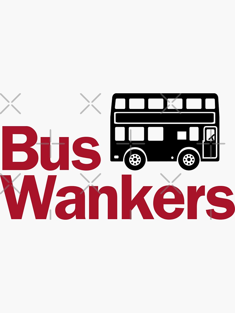 "Inbetweeners - Bus " Sticker by TraceTheFace | Redbubble