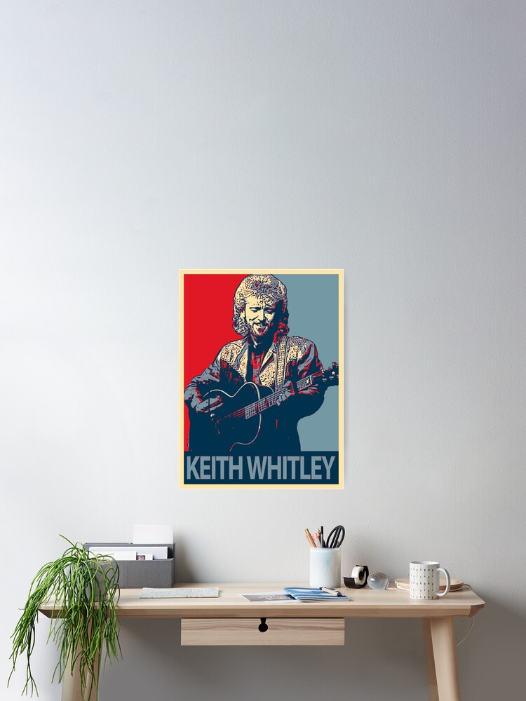 "Keith Whitley" Poster for Sale by Wispery | Redbubble