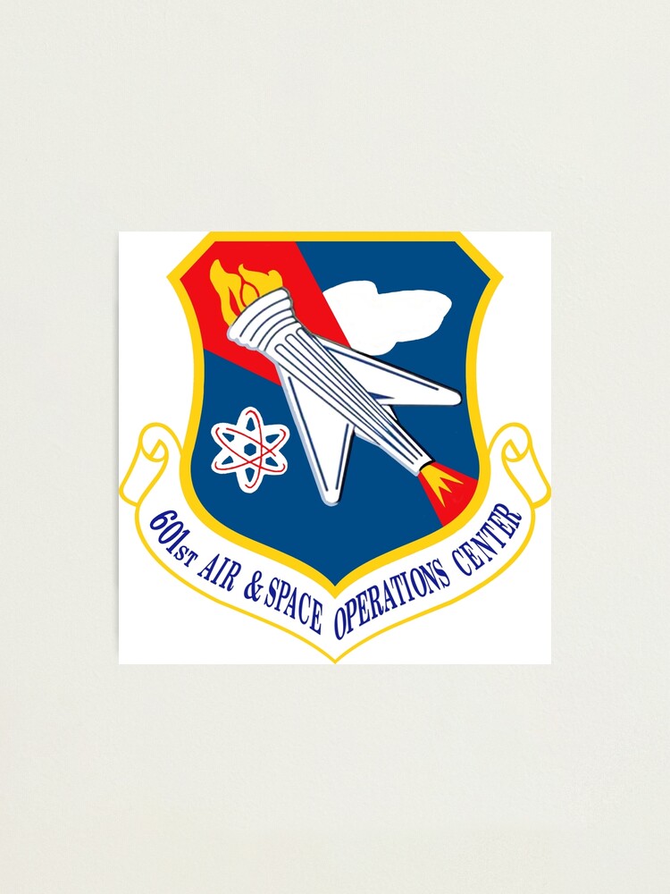 " 601st Air Operations Center (AOC)" Photographic Print by ...