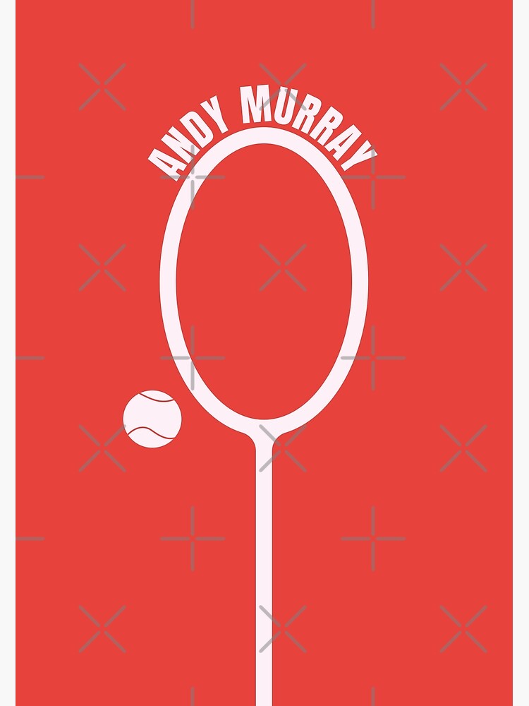 "Andy Murray" Poster for Sale by MaxrepublicArt | Redbubble