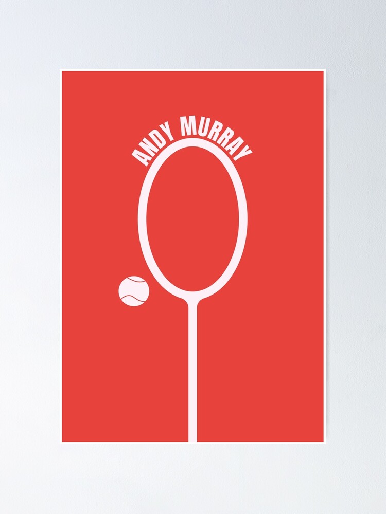 "Andy Murray" Poster for Sale by MaxrepublicArt | Redbubble