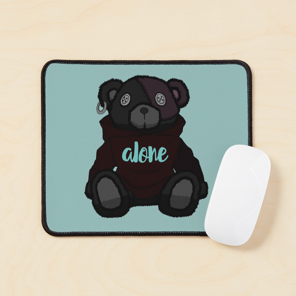 "Emo & Urban Teddy Bear" Sticker for Sale by Benjamin Torres | Redbubble