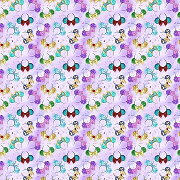 "Princess Minnie Ears" Sticker for Sale by Rainbows Galore | Redbubble