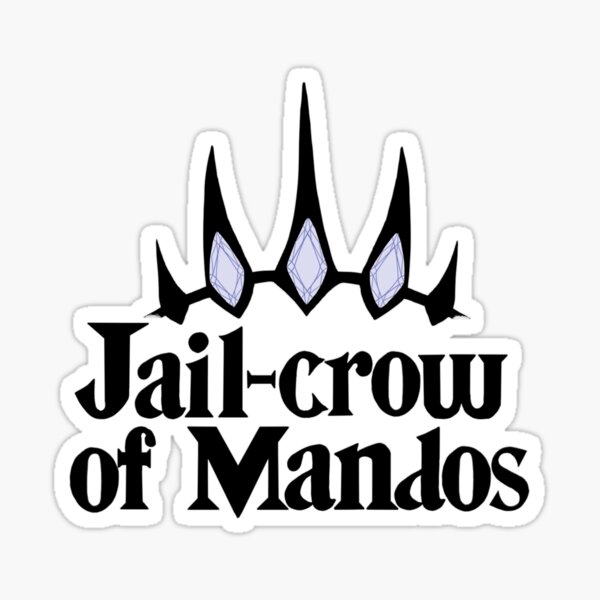 "Jail-Crow of Mandos" Sticker for Sale by A-Hux | Redbubble