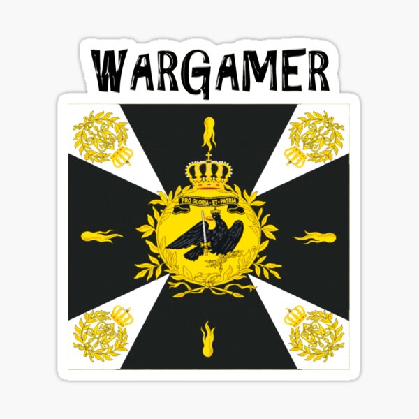 "Wargamer - Prussian Napoleonic Period" Sticker for Sale by BasilBarfly ...
