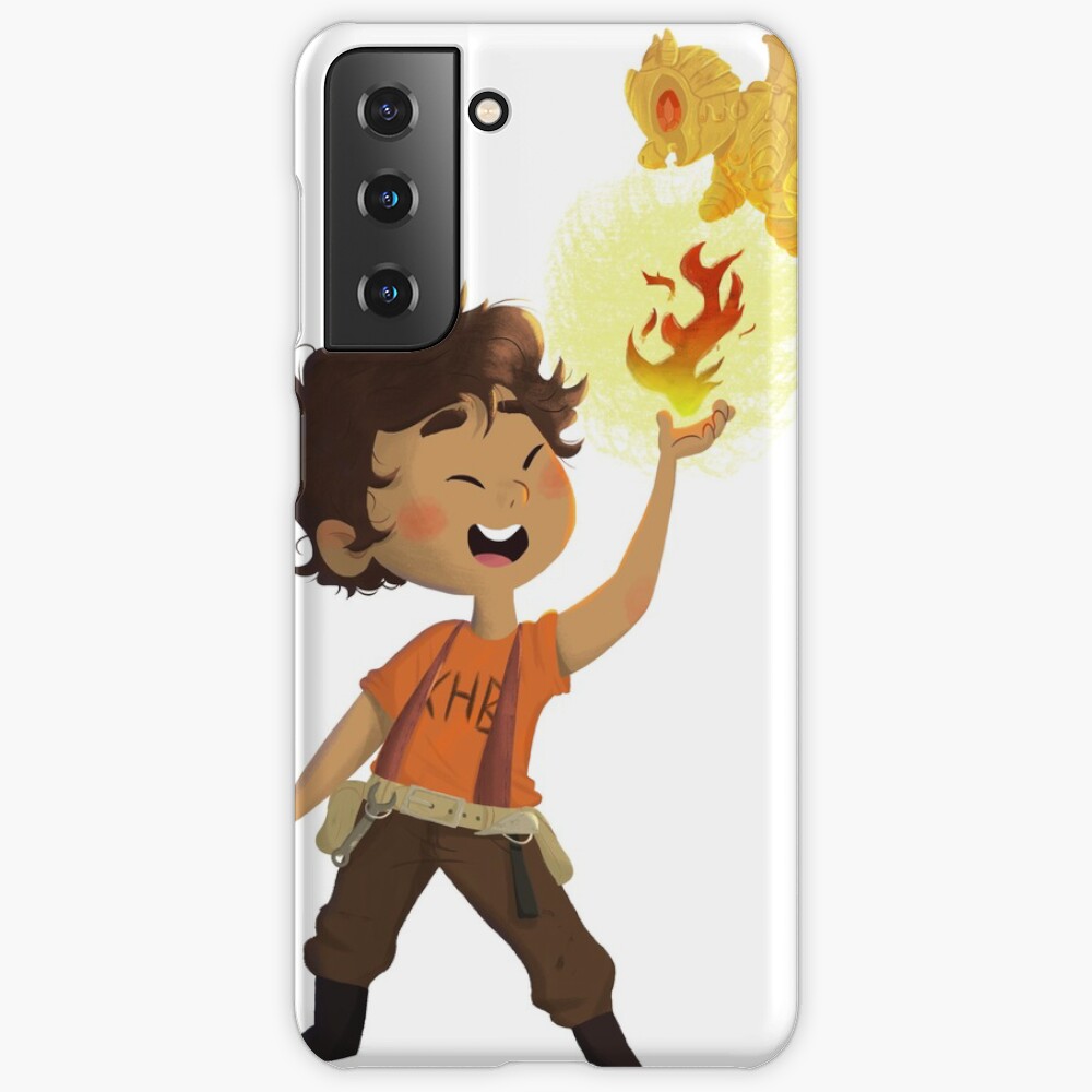 "Leo Valdez and Festus the Dragon" Samsung Galaxy Phone Case for Sale ...
