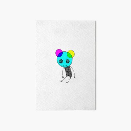"Cute RGB character" Art Board Print by RIOKOTZU | Redbubble