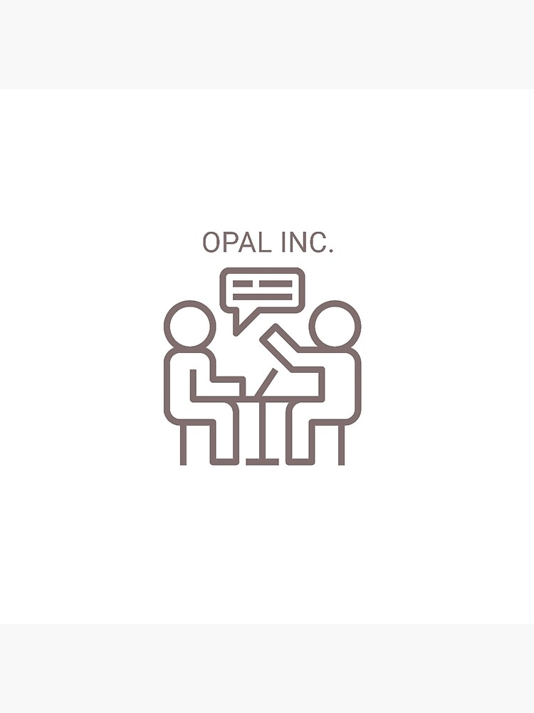"OPAL INC. LOGO" Art Print for Sale by Alpa123456 | Redbubble