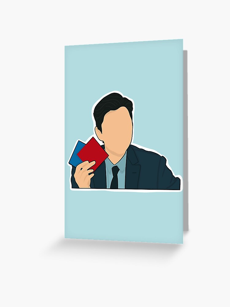"Squid game - Gong yoo" Greeting Card by MomosDrawing | Redbubble