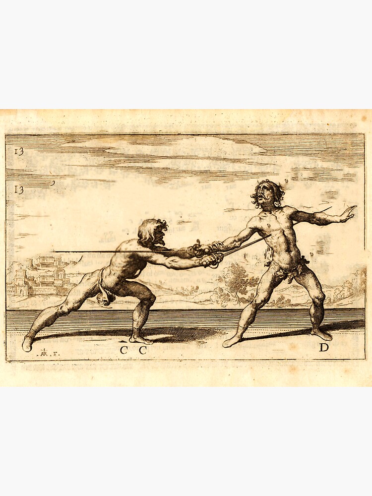 "Capo Ferro Book Plate- HEMA SCA fencing " Sticker for Sale by ...