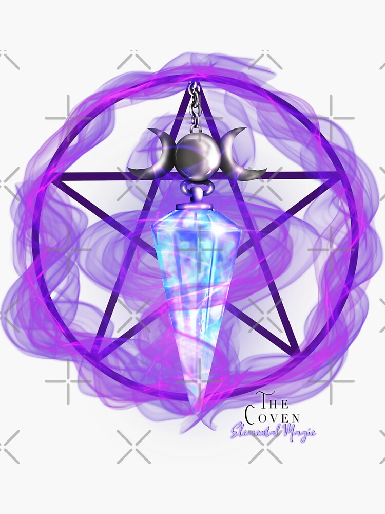 "Elemental Magic" Sticker for Sale by ChandelleLaVaun | Redbubble