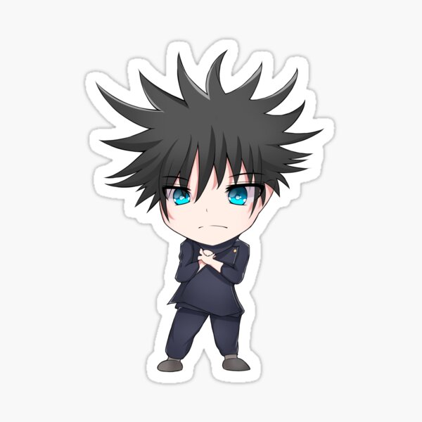 "Megumi Fushiguro Jujutsu Kaisen" Sticker for Sale by tyty123496 ...
