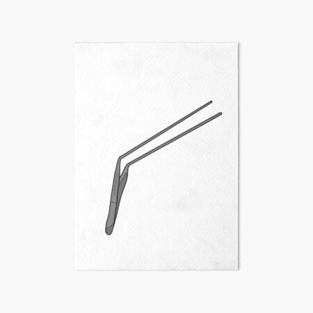 "Angular Spring Forceps" Art Board Print for Sale by mreiart | Redbubble