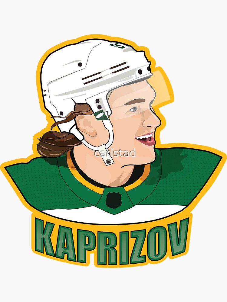 "Kirill Kaprizov" Sticker for Sale by carlstad | Redbubble