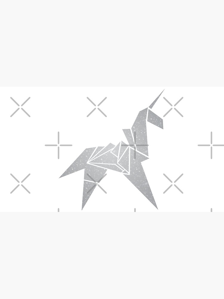 "Origami Unicorn Replicant - Sliver" Cap for Sale by unrealindeed ...