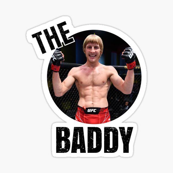"Paddy The Baddy Pimblett" Sticker for Sale by moroccanart | Redbubble