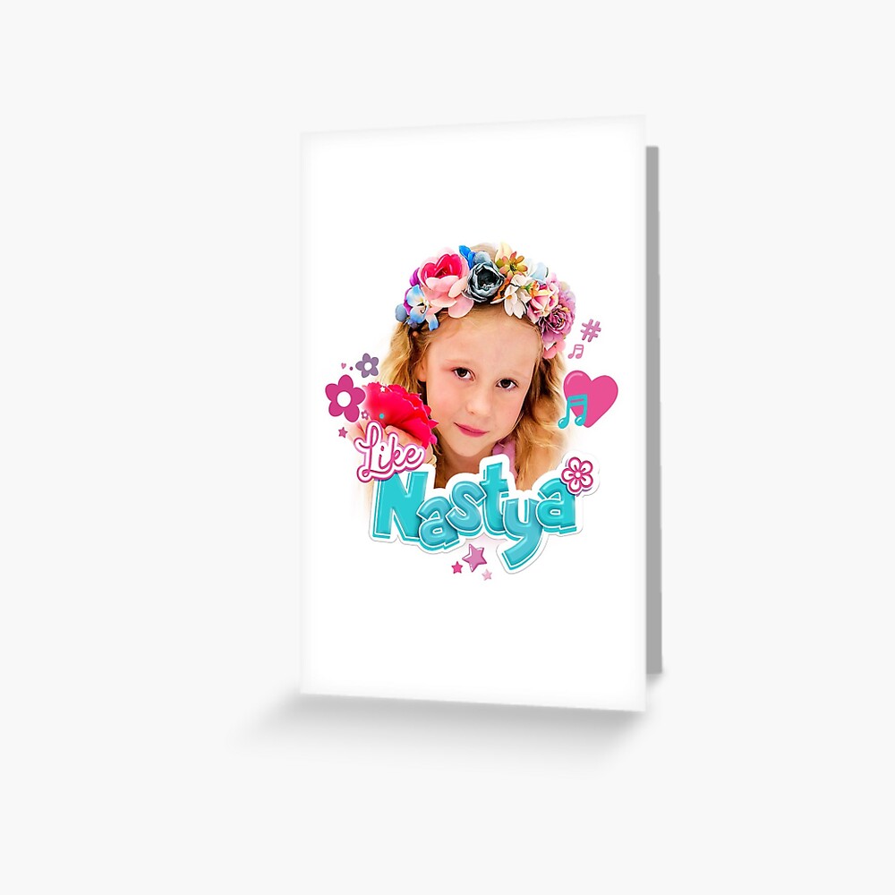 "Like nastya" Sticker for Sale by SAJAMANIA | Redbubble