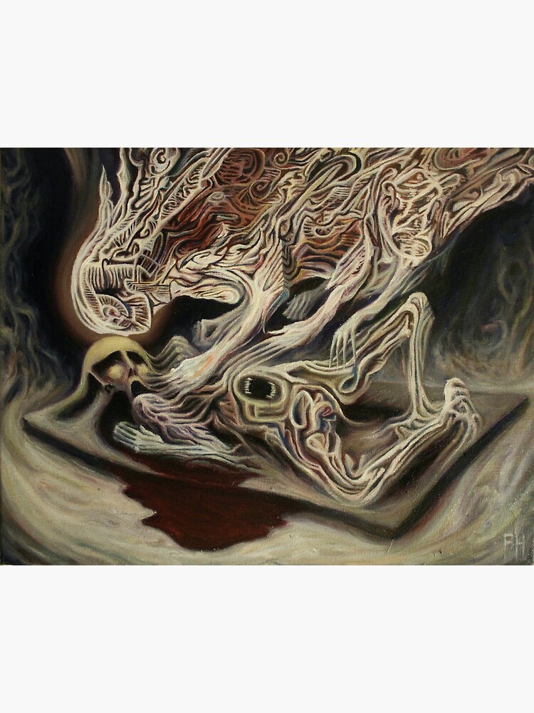 "Insomnia's Kiss - Oil Painting by Frank Heiler" Poster for Sale by ...