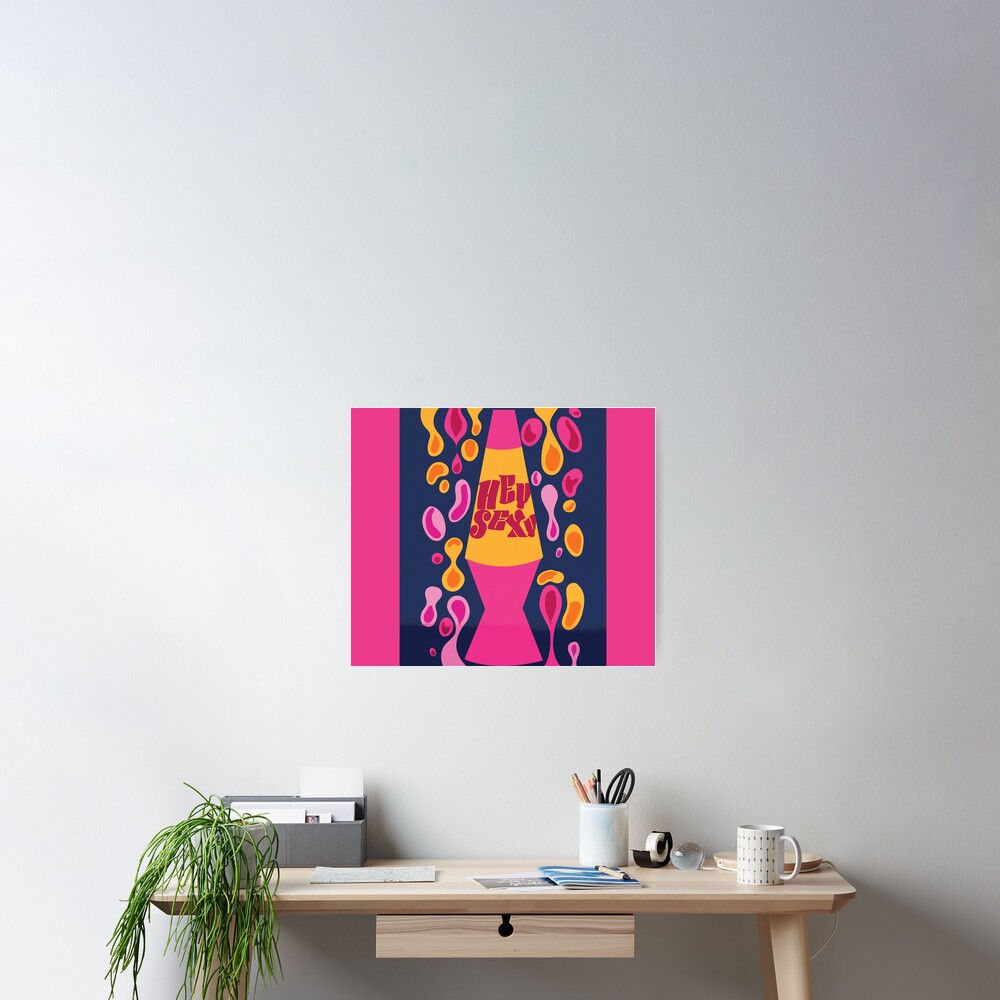 "Lava Lamp" Poster for Sale by Jmakesart | Redbubble