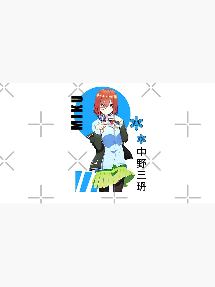 "Miku Nakano,The Quintessential Quintuplets, Anime Waifu, 5-toubun no ...