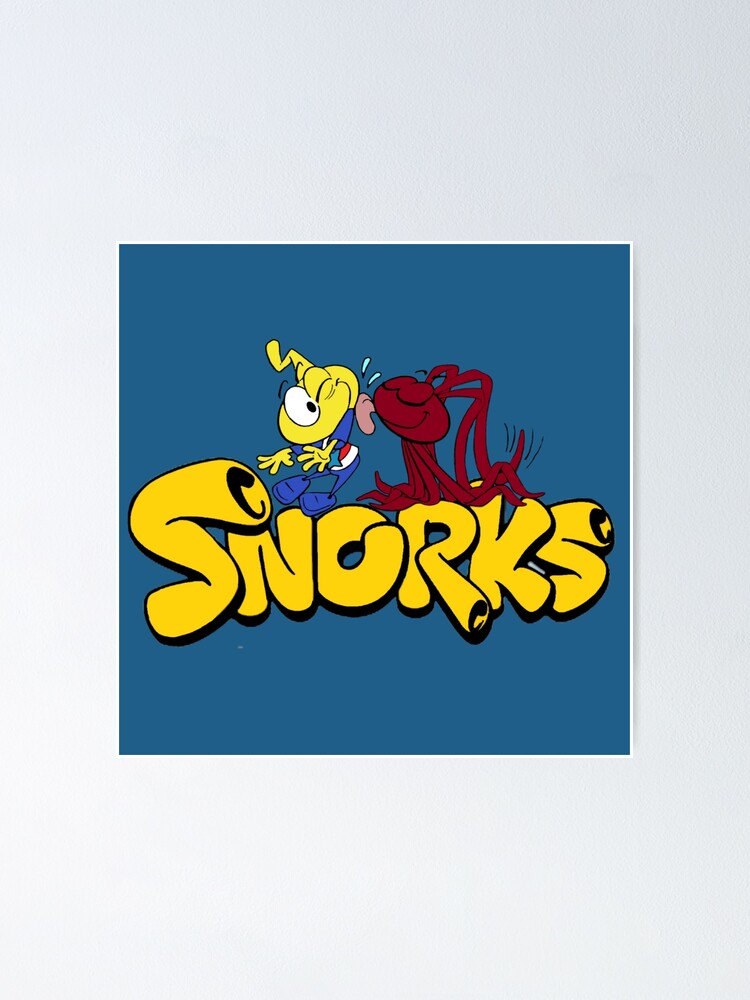 "Snorks Logo with Occy and Allstar Seaworthy - ORIGINAL DRAWN by ...
