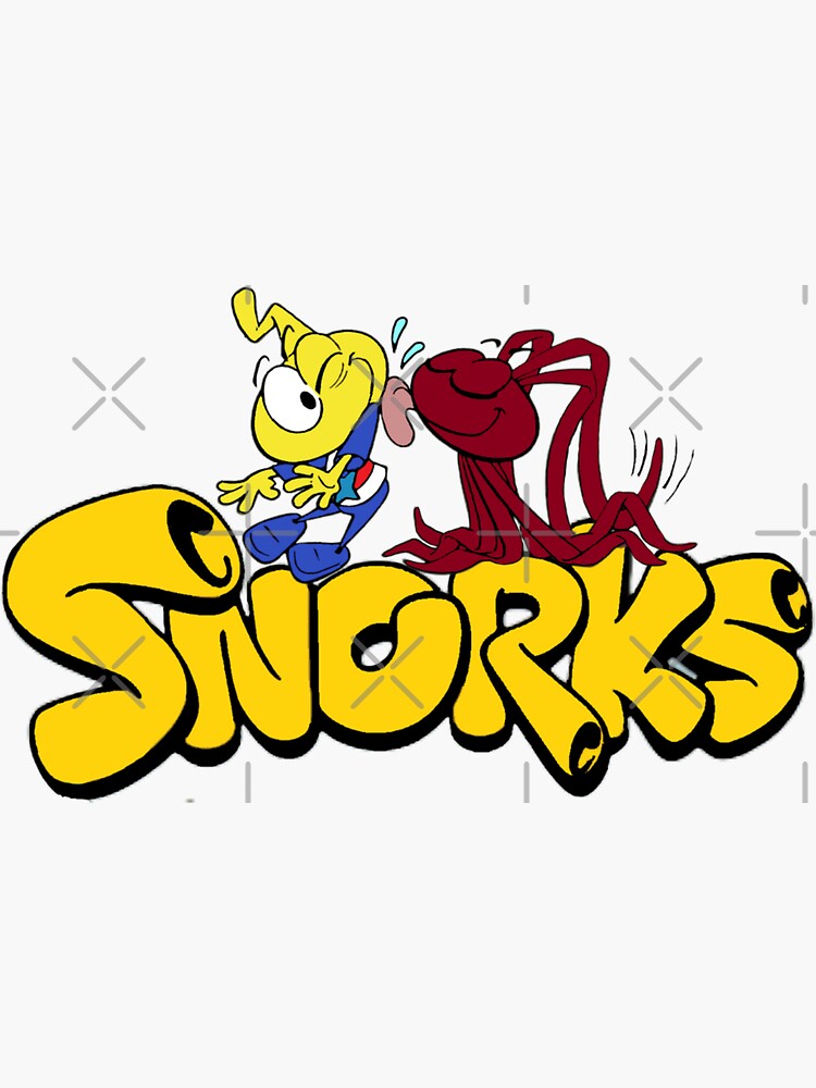 Sticker « Logo Snorks avec Occy et Allstar Seaworthy - ORIGINAL DRAWN ...