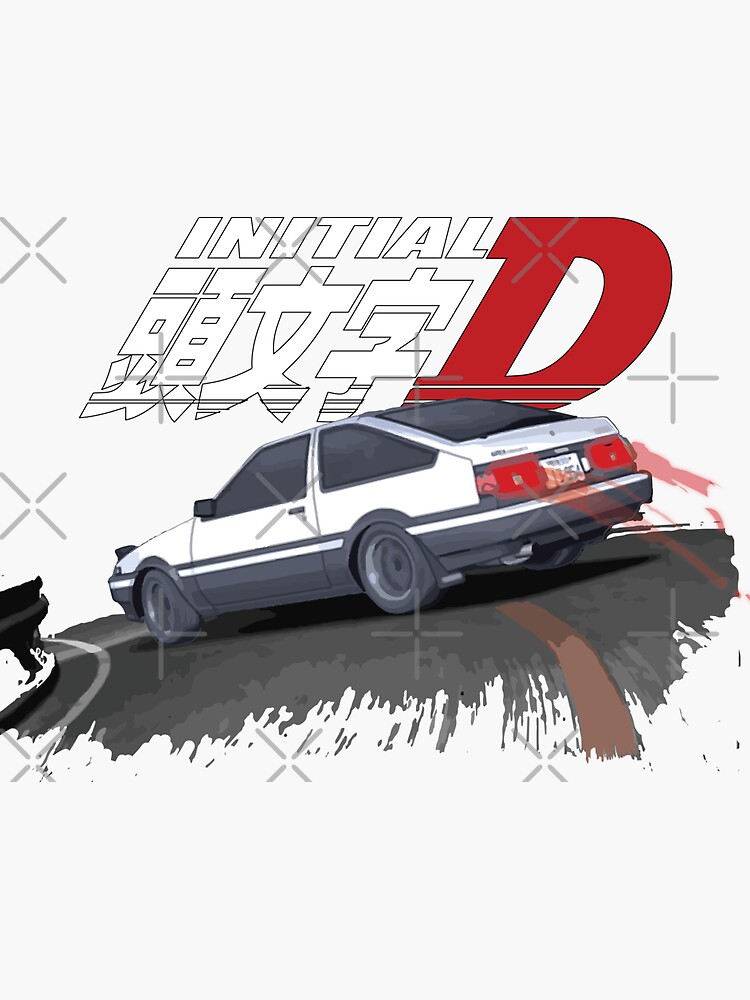"Initial D AE86 - JDM Mountain Downhill Night Ride Drift Racing ...