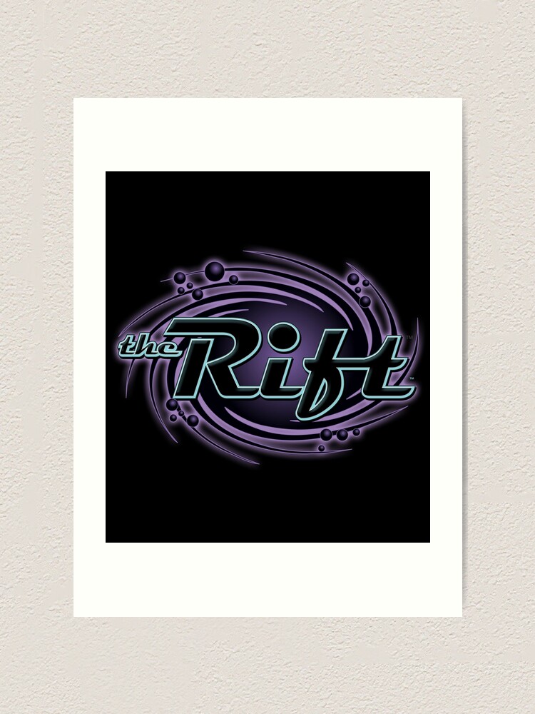 "The Rift™ Comic Book Logo" Art Print by GIStudios | Redbubble
