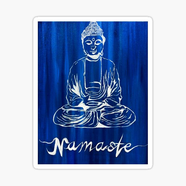 "Buddha " Sticker by ArtyImpulse | Redbubble