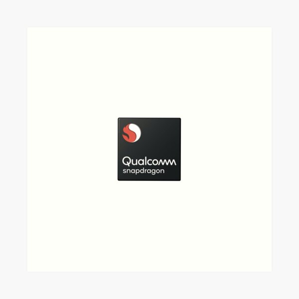 "Qualcomm Snapdragon Logo" Art Print for Sale by mitzmitz | Redbubble