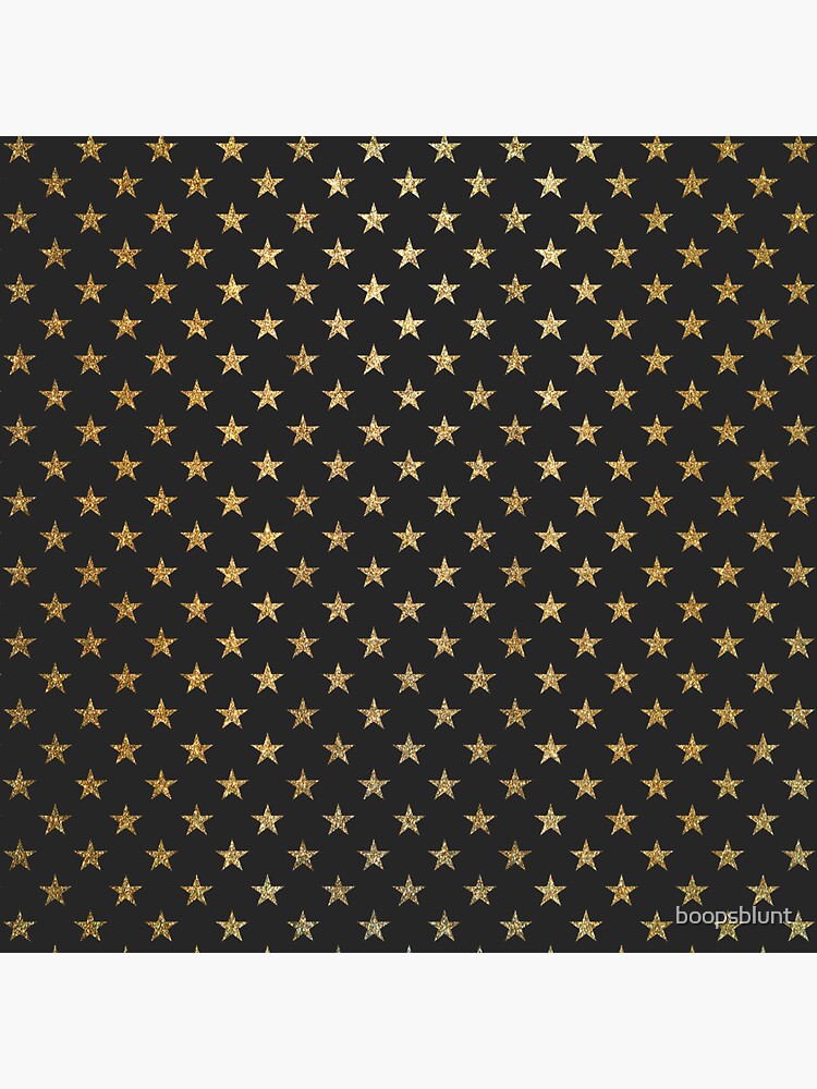 "Gold Star Pattern Design" Sticker for Sale by boopsblunt | Redbubble