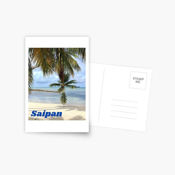 "Saipan Island" Postcard for Sale by thewebninja | Redbubble