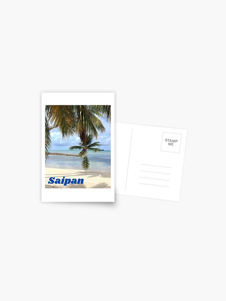 "Saipan Island" Postcard for Sale by thewebninja | Redbubble