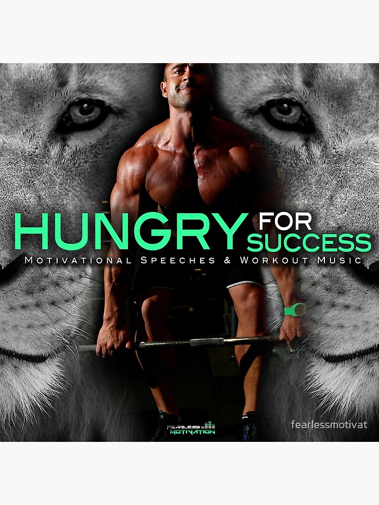 "Hungry For Success - Album Art" Poster by fearlessmotivat | Redbubble