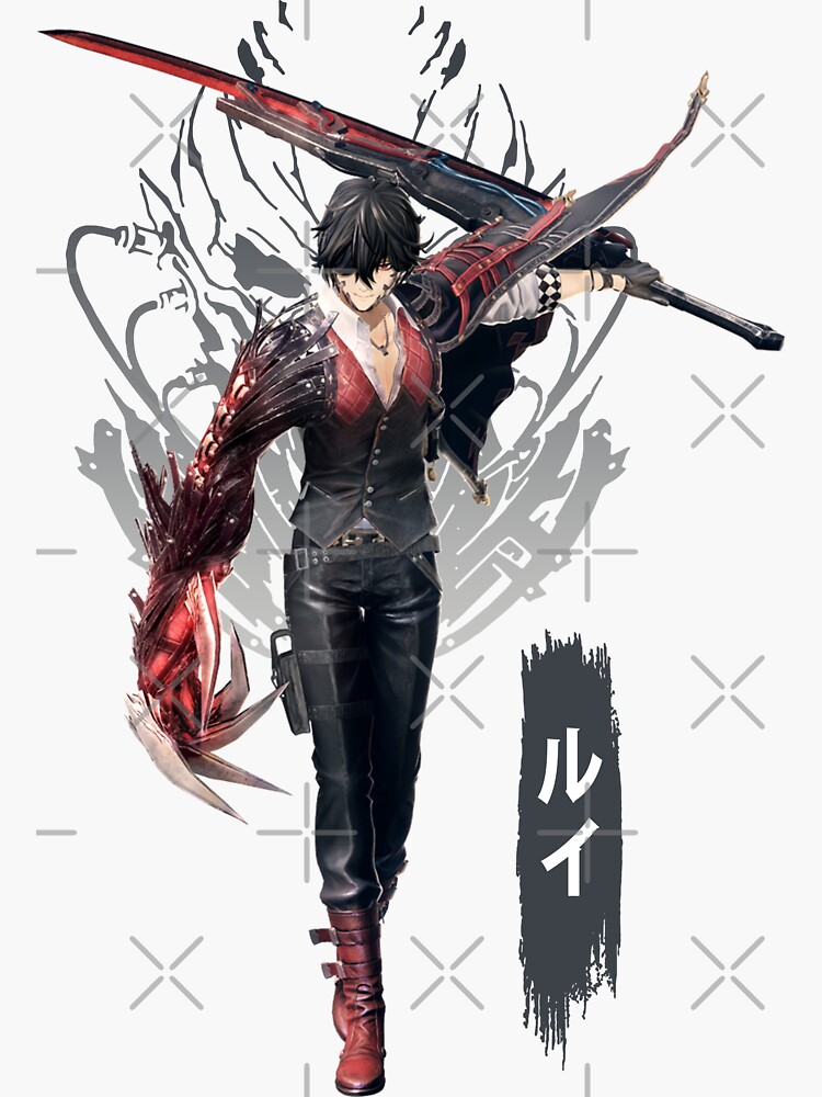 "Code Vein - Louis Amamiya" Sticker for Sale by SherryNancy7 | Redbubble