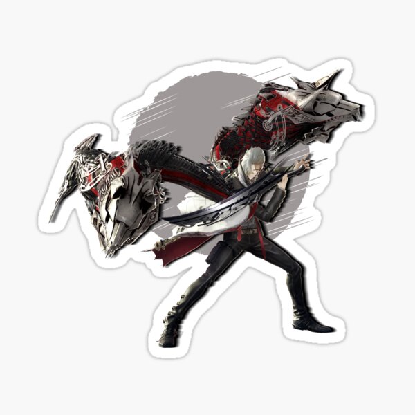 "Graphic Design Code Vein Vaporwave Art Jack Rutherford" Sticker for ...