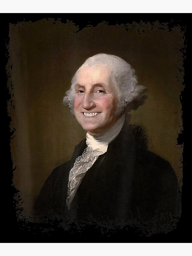 George Washington Sorrindo