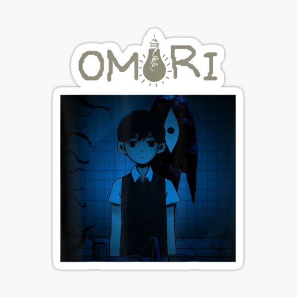 "Graphic Omori Vaporware Video Game Distressed Anime Costume" Sticker ...