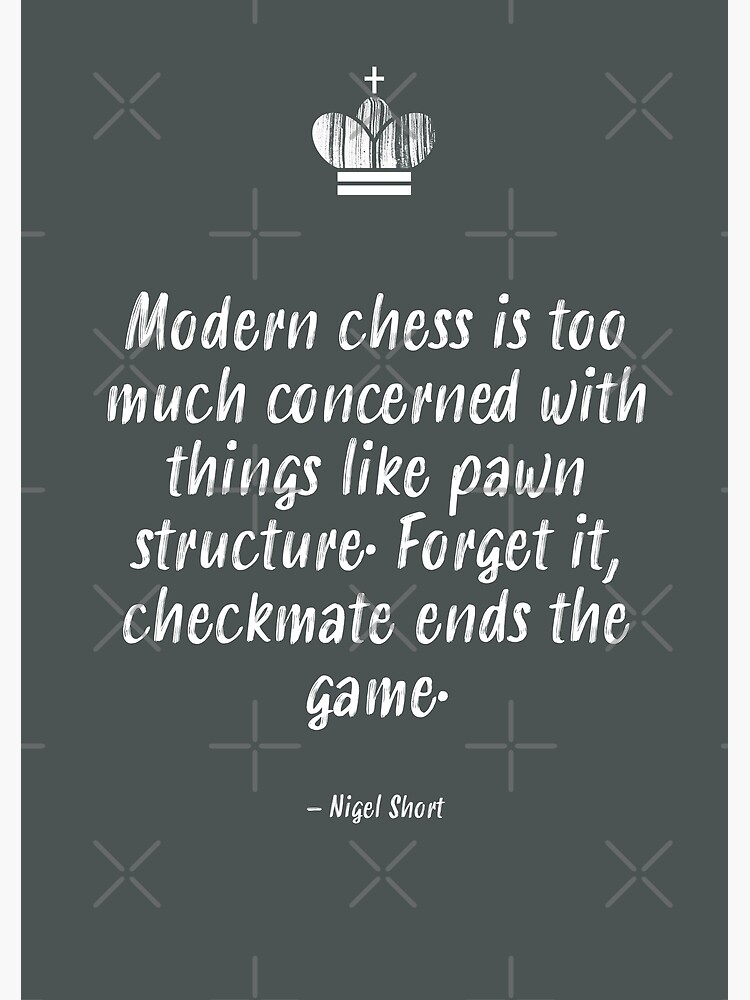 "Famous Chess Quotes (white) #35" Photographic Print by tarasmartyn ...