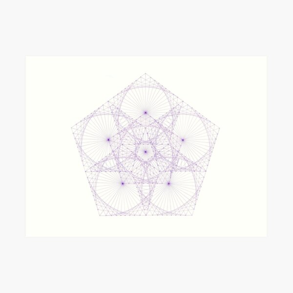 Pentangle Art Prints | Redbubble