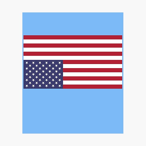 "UPSIDE DOWN AMERICAN FLAG Distress Signal" Photographic Print for Sale ...