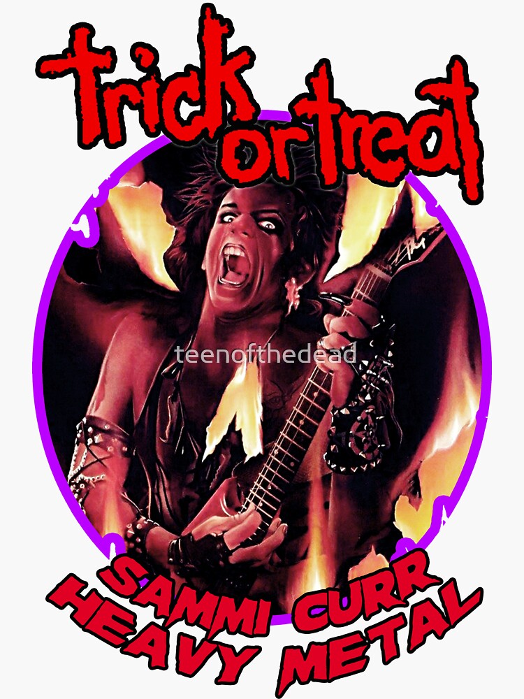 "Sammi Curr-Heavy Metal" Sticker by teenofthedead | Redbubble