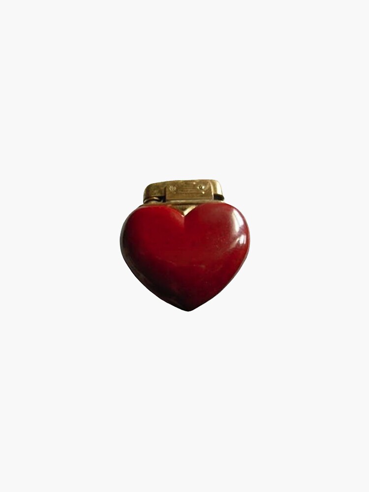 "heart lighter" Sticker for Sale by Effyelle | Redbubble