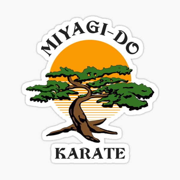 "MIYAGI DO" Sticker for Sale by Kolorias | Redbubble