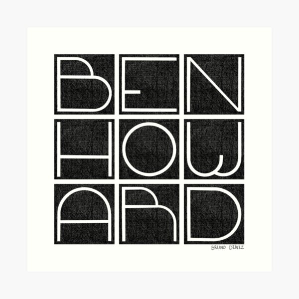 Ben Howard Art Prints | Redbubble