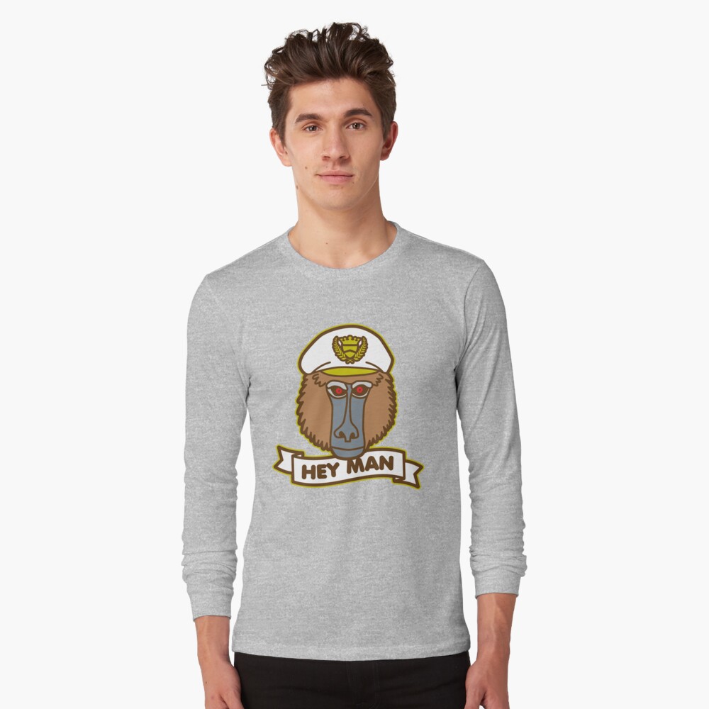 "Hey Man Baboon" Essential T-Shirt for Sale by DetourShirts | Redbubble